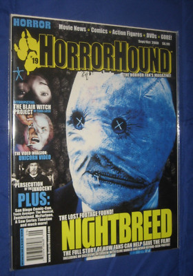 HORROR HOUND # 19 - OOP . NIGHTBREED HIGH GRADE | eBay