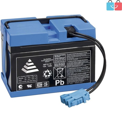 Plug-and-Play 12V 12Ah Replacement Battery for Peg Perego and Polaris ...