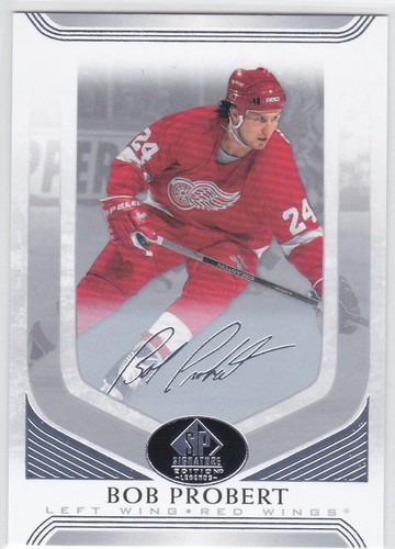 2020/21 SP SIGNATURE EDITION..BOB PROBERT..SILVER SCRIPT..CARD # 33 ...