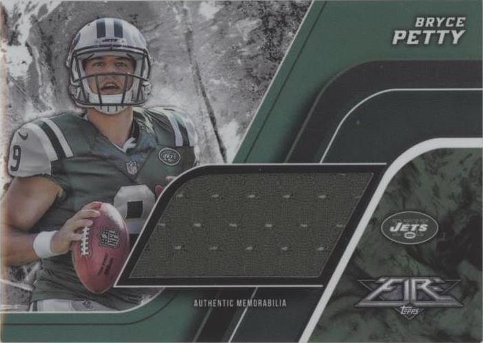 2015 Topps Fire Bryce Petty #FJR-BPT for sale | eBay