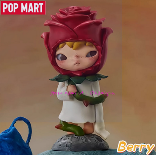 Perfect Pop Mart Hirono Rose Year Gift Action Figure In Stock Model | eBay