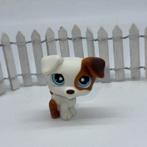 Littlest Pet Shop LPS Cocker Spaniel #79 Authentic Tan Green Eyes | eBay