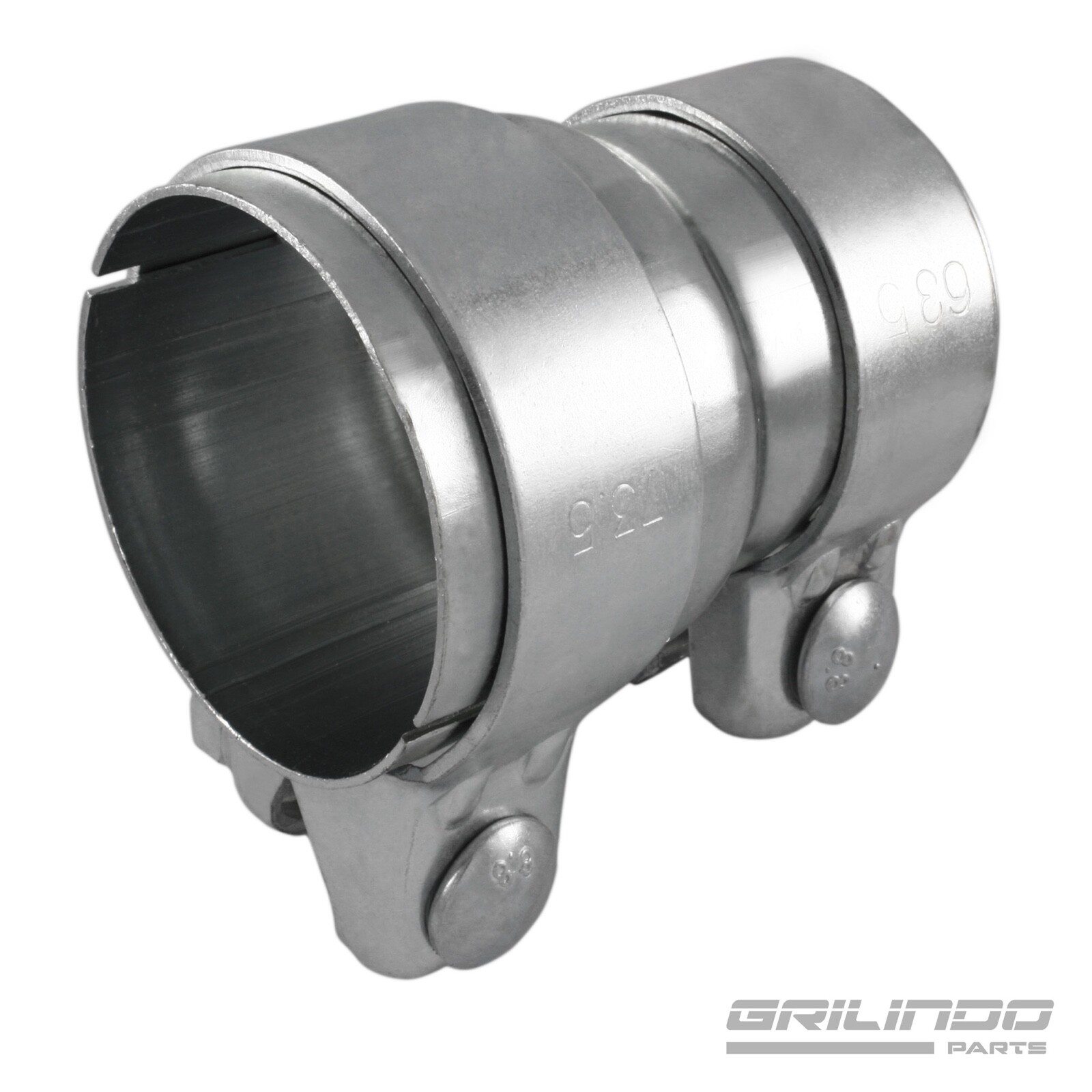 Universal Auspuff Reduzierungsstück Adapter Rohrverbinder 40-50mm, 50 ...