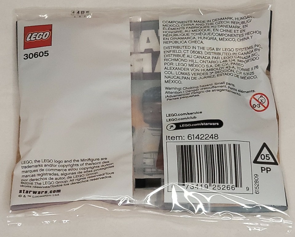 LEGO 30605 Finn (FN-2187) Disney Star Wars polybag 673419252669 | eBay