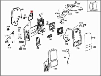Genuine MERCEDES 906 5-t Box 906 Bus Turn signal lamp 0018229220 | eBay