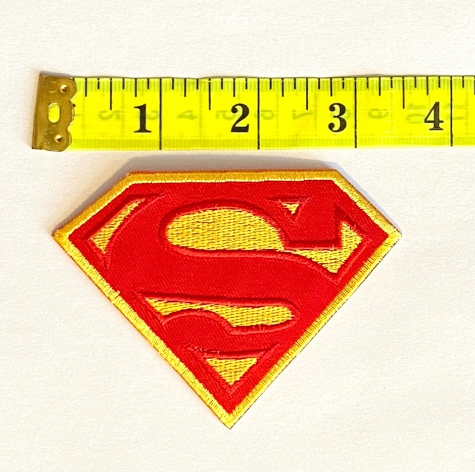 Embroidered Patch - Superman - NEW - Iron-on/Sew-on | eBay