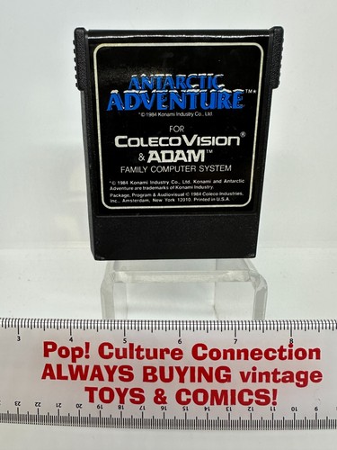 1984 ColecoVision Konami Antarctic Adventure Game Only Inv-1114 | eBay