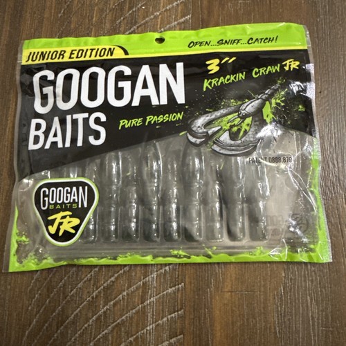 Lot Of 2 Googan Baits Krackin Craw Jr. 3" 10PK Pack Junior Edition | eBay