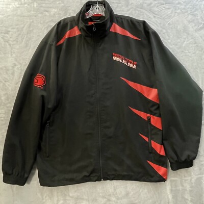 Matco Tools Jacket Mens Large Black Red Windbreaker Mechanic Cars ...