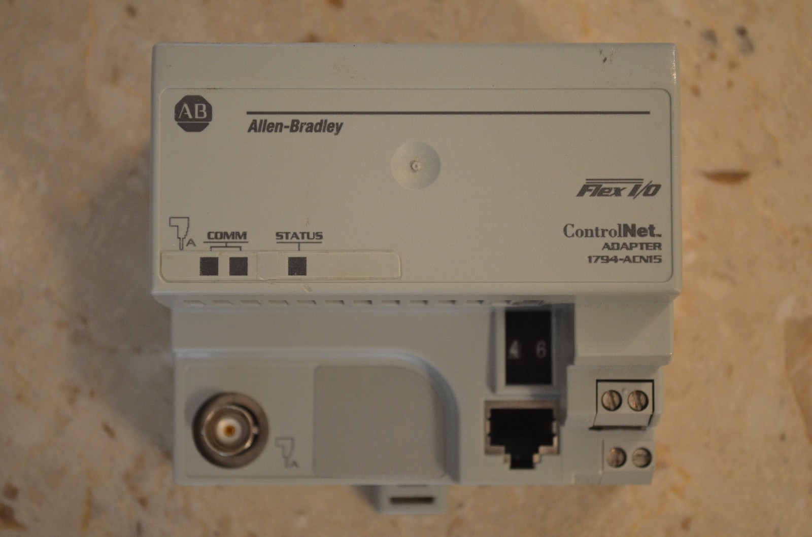 Allen Bradley 1794-ACN15 /C ~S1794-ACN15 /C ControlNet Remote I/O ...