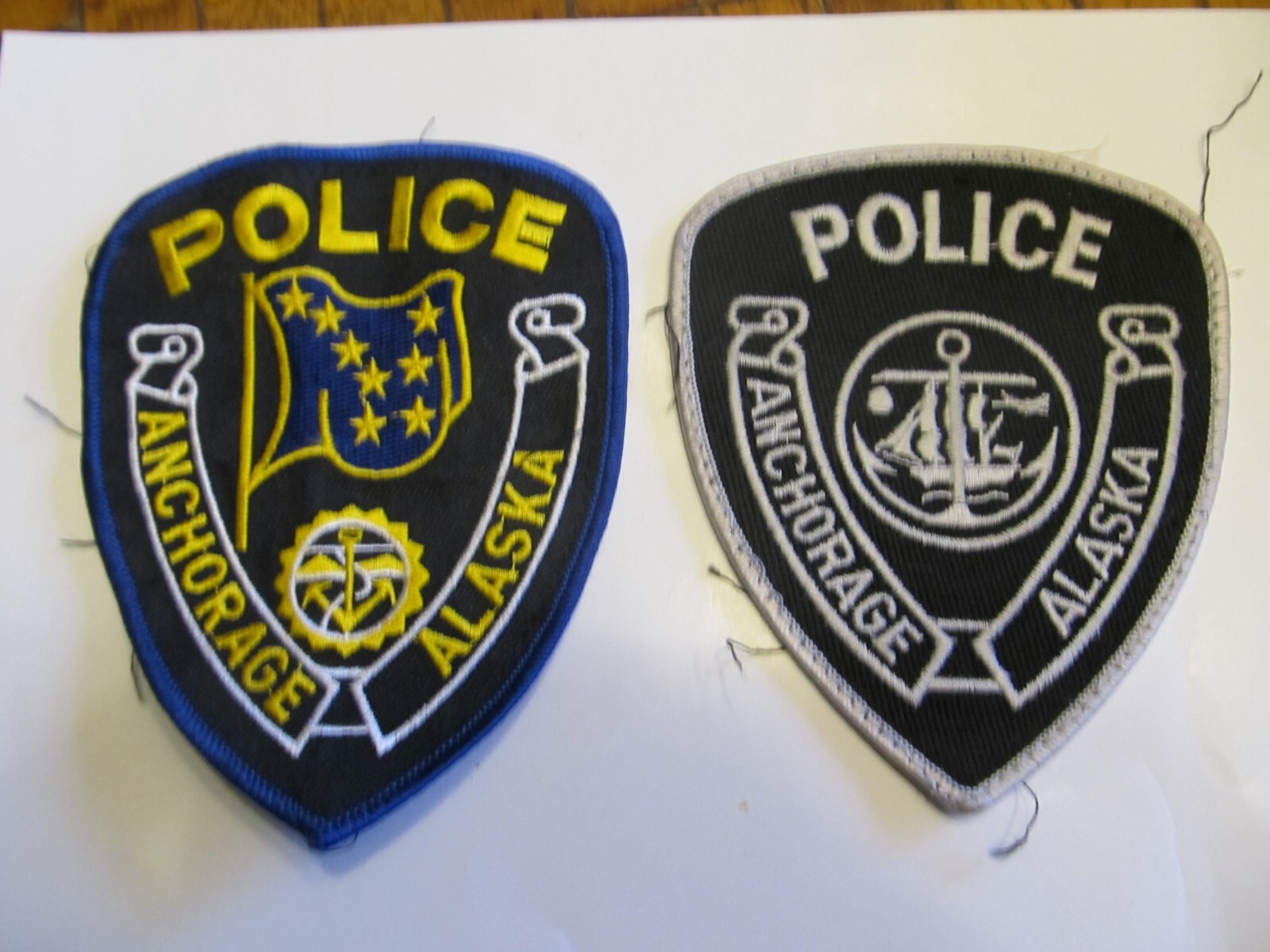 Alaska Anchorage Police Patch Set | eBay