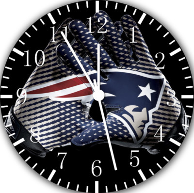 New England Patriots Frameless Borderless Wall Clock Nice For Gifts ...