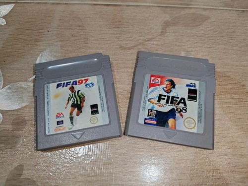 Nintendo Game Boy Lot De 2 Jeux Cartouche FIFA 97 98 PAL EUR en très ...