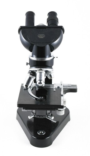 Microscope Leitz Laborlux III + 4 objectifs+ 4 Oculaires 1956 ...