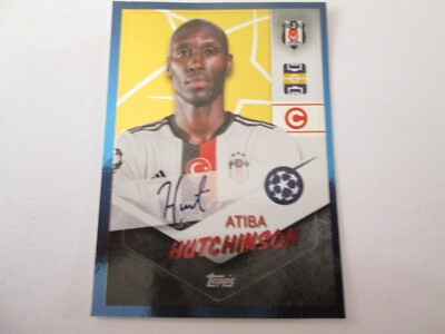 Sticker TOPPS CHAMPIONS LEAGUE 2021 - 2022 - N° 276 ATIBA HUTCHINSON | eBay