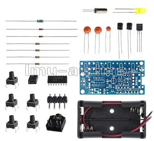 76MHz-108MHz Wireless Stereo FM Radio Receiver Module Electronic ...