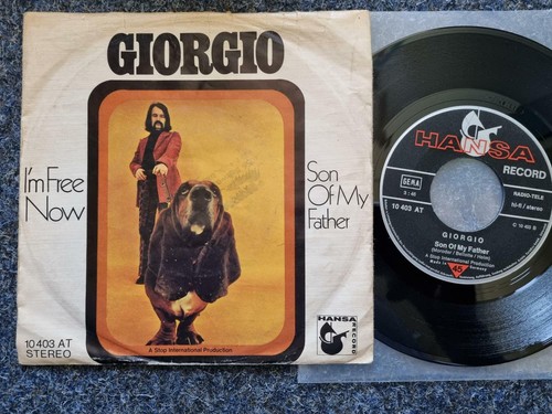 7" Single Vinyl Giorgio Moroder - I'm free now/ Son of my father | eBay