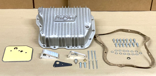 B&M Cast Aluminum Deep Trans Pan Chrysler A-727 618 518 46RE 47RE Adds ...