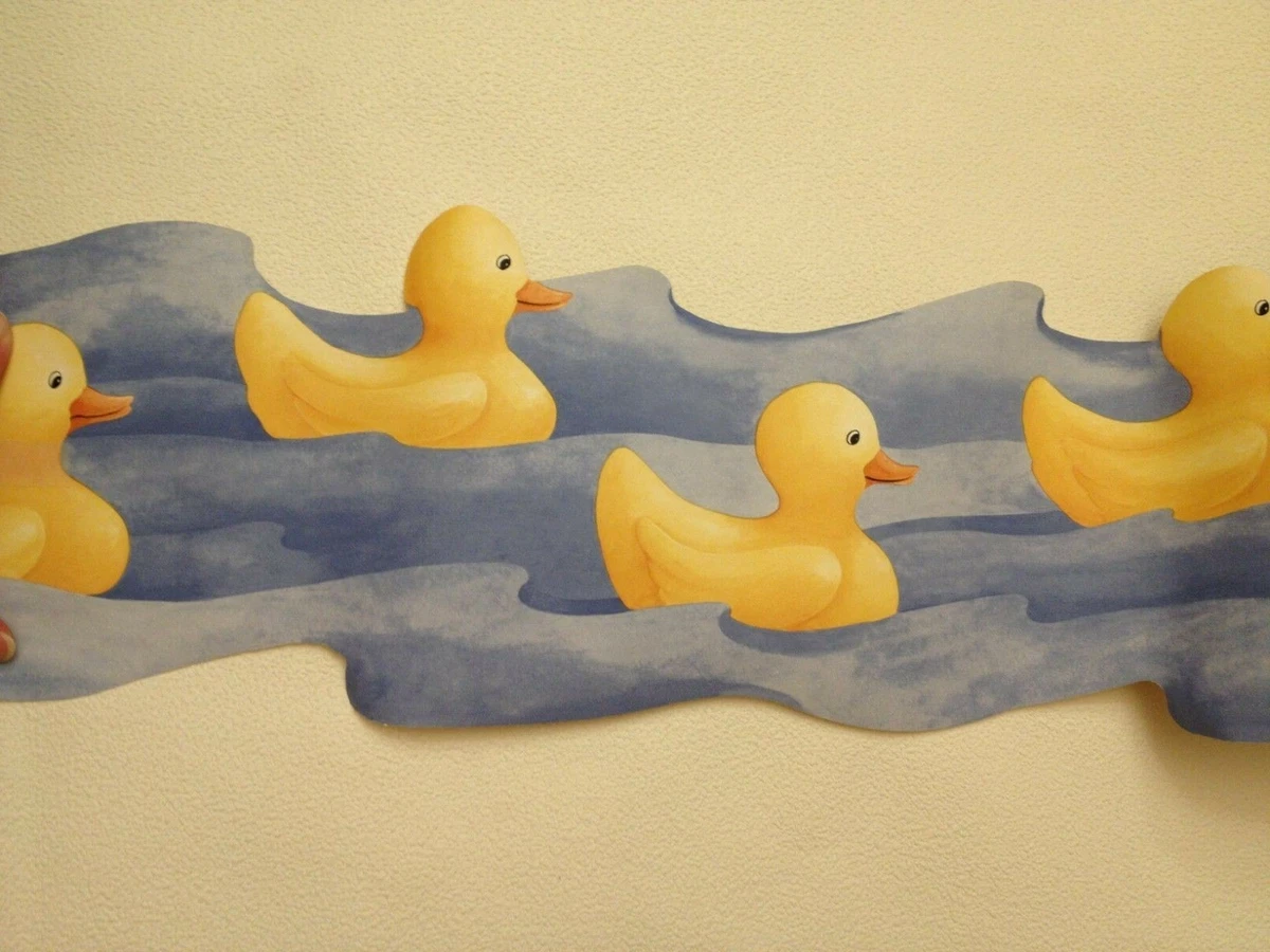 Rubber Duck Wallpaper Border