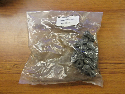 NEW. McMASTER-CARR COUPLING CHAIN STEEL 50 16 LINKS CAT# 101116 ... WG ...