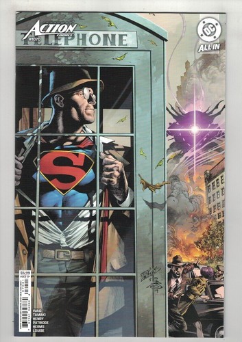 ACTION COMICS #1070 - EDDY BARROWS CARDSTOCK VARIANT COVER - DC COMICS ...