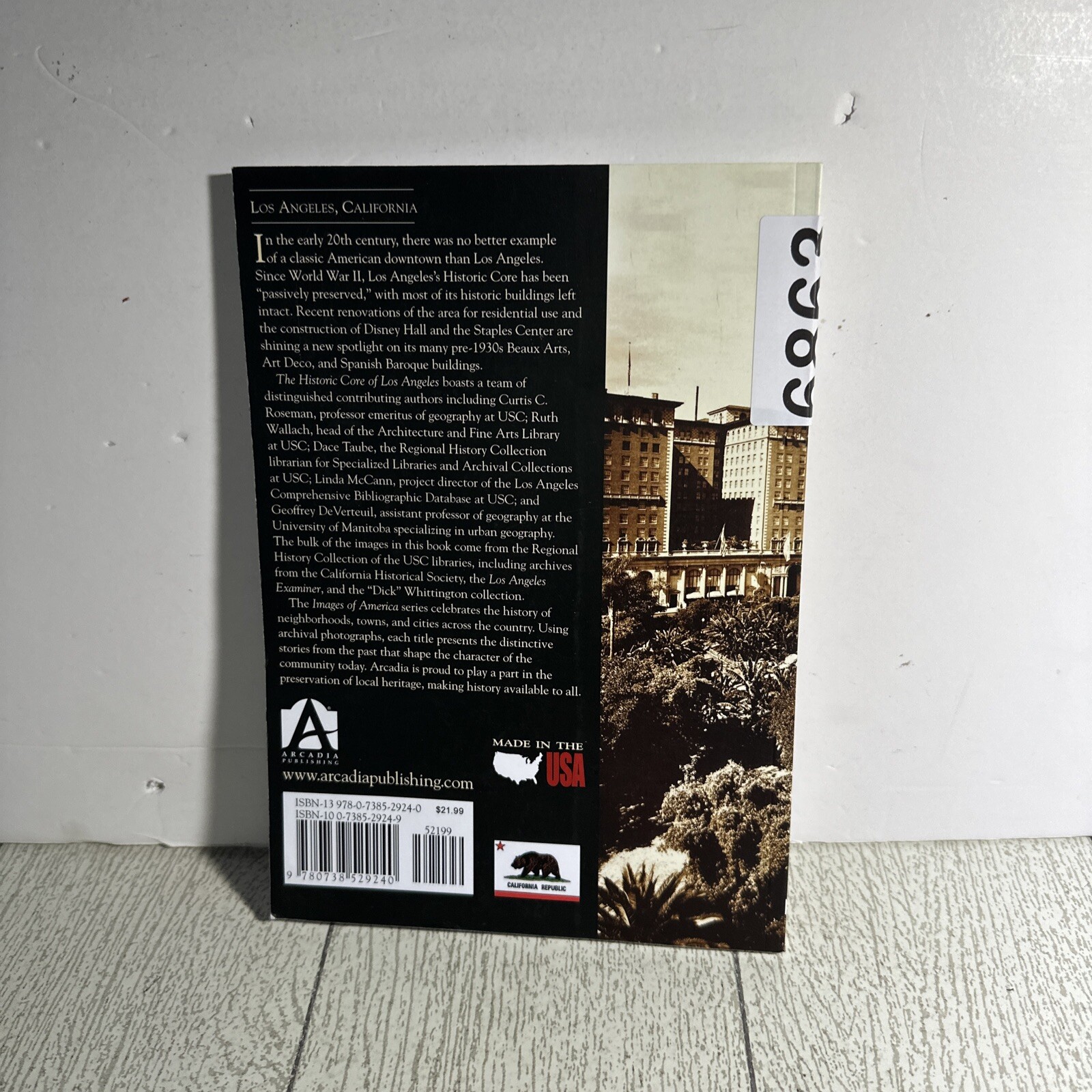 Images of America Ser.: The Historic Core of Los Angeles by Ruth ...