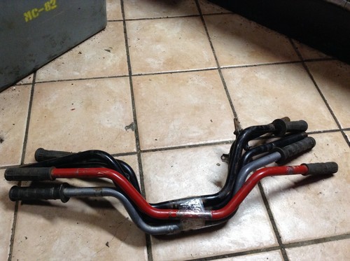 USED LOT OF 5 ATV/DIRTBIKE HANDLEBARS METAL STEEL HIGH BEND | eBay