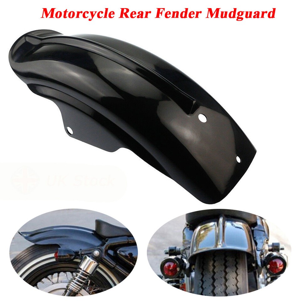 Universal Motorcycle Rear Fender Mudguard For Harley Chopper Bobber ...