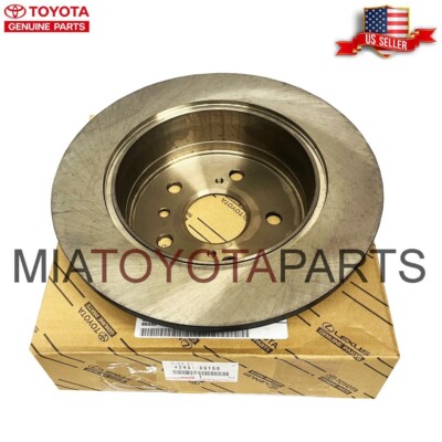 2 OEM Genuine Toyota Camry 2012-2017 Avalon 13-18 Rear Brake Rotors ...