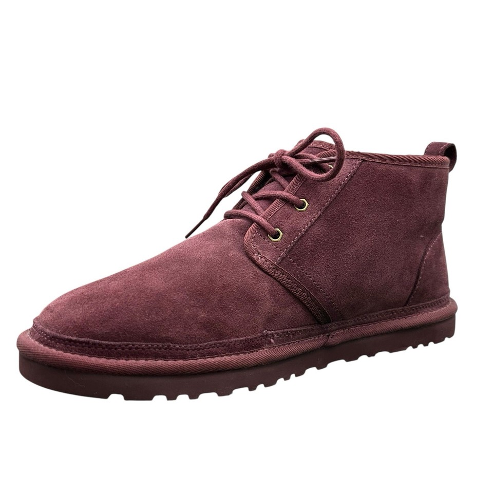 UGG Men's Neumel Classic Suede Lace Up Chukka Boot Shoes Wine - Mens ...