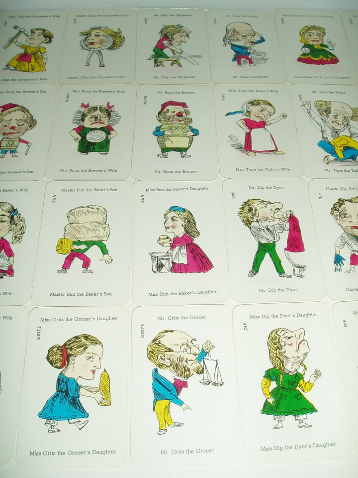 Vintage "Happy Families" card game by Jaques. | eBay UK