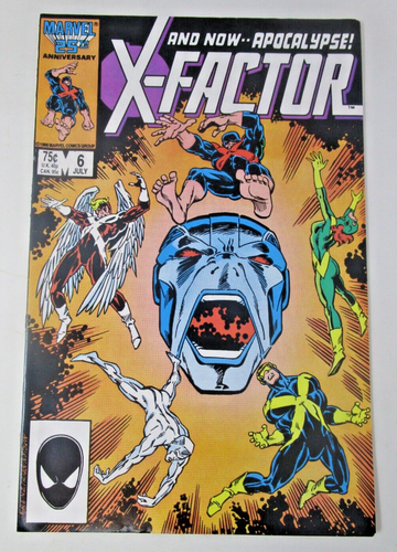 X-Factor #6 1986 [NM-] 1st Apocalypse Marvel Key Issue High Grade ...