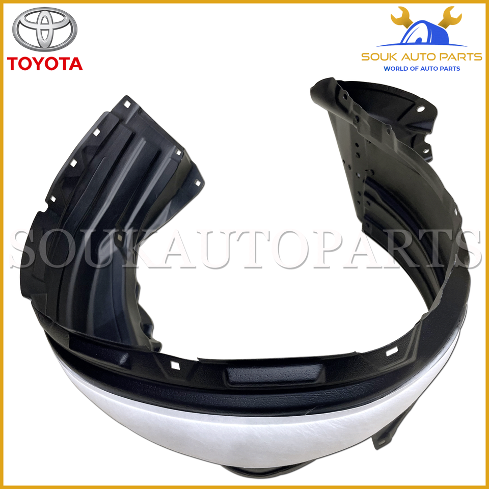 53806-60071 Genuine Toyota SHIELD SUB ASSY, FR FENDER LINER 5380660071 ...