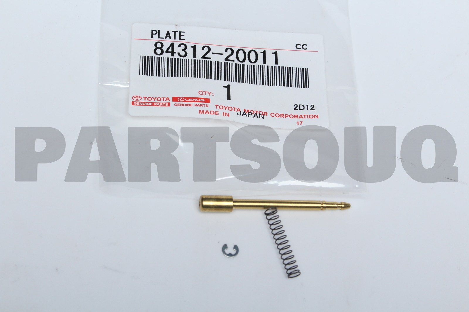 8431220011 Genuine Toyota PLATE, HORN CONTACT 84312-20011 | eBay