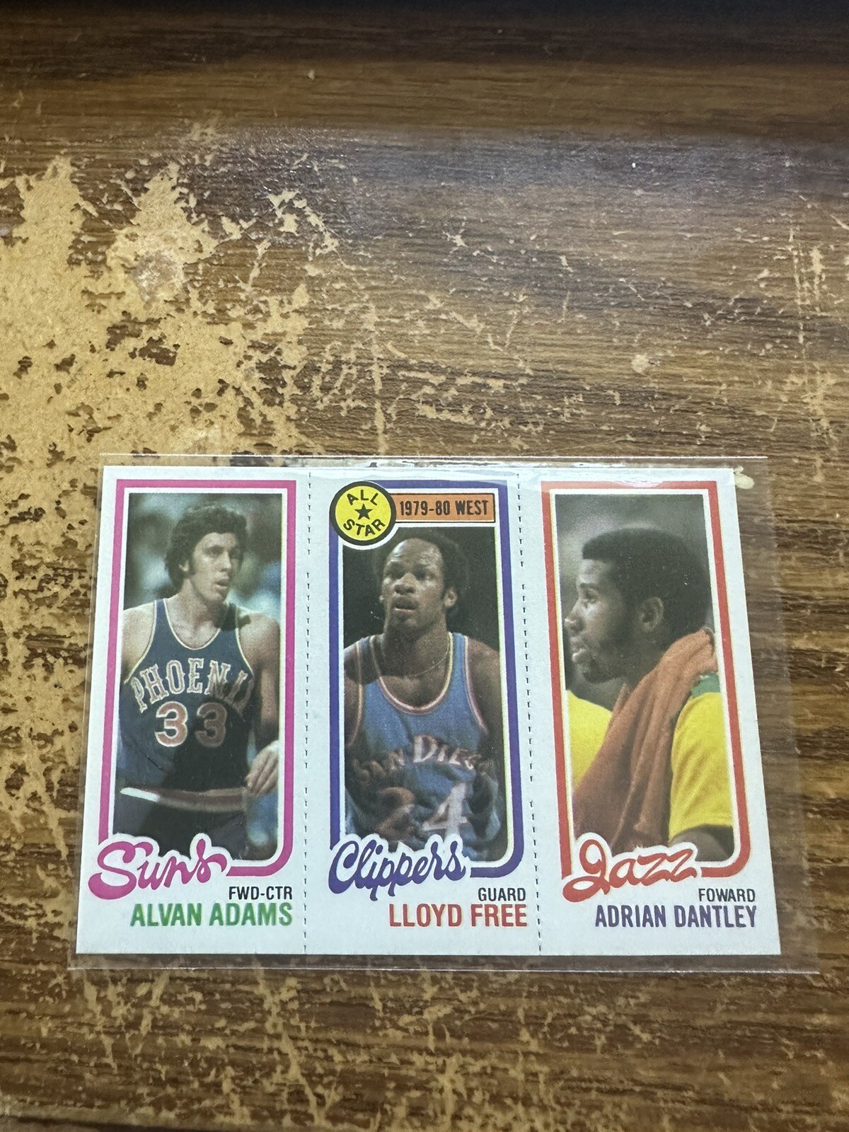 1980-81 Topps Basketball Alvan Adams Lloyd Free Adrian Dantley 189-14 ...