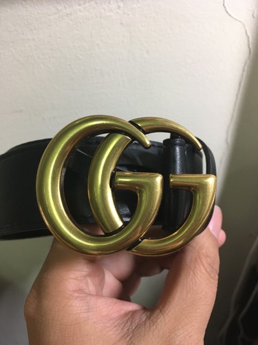 gucci belt double g buckle size 100 for women black | eBay