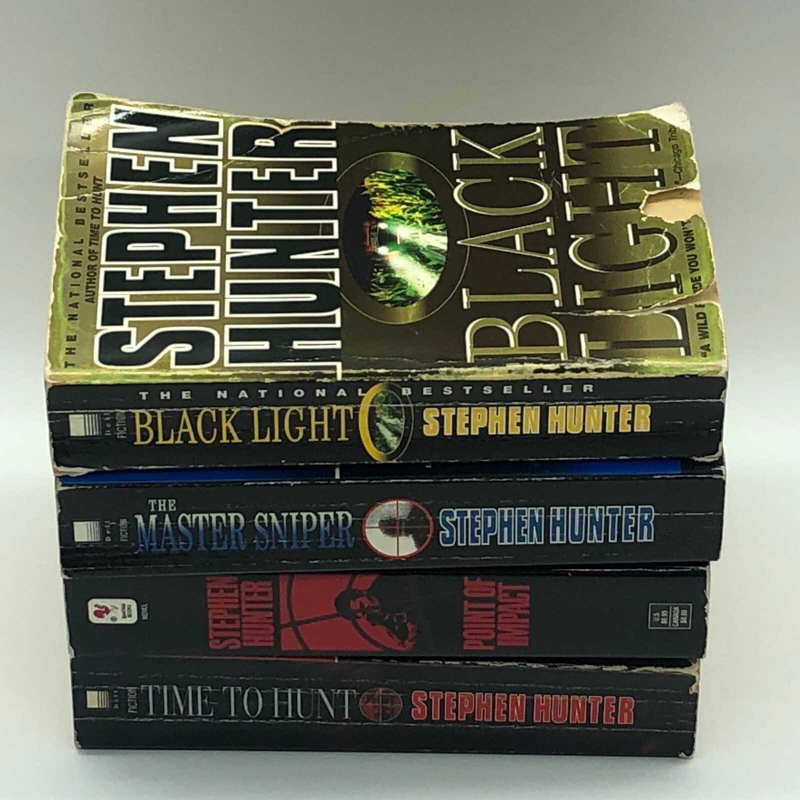 Lot of 4 Military Sniper Books | Stephen Hunter | Paperback | Used | eBay