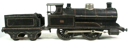 Marklin 326 1 Gauge Clockwork Locomotive & Tender Vintage Prewar Model ...