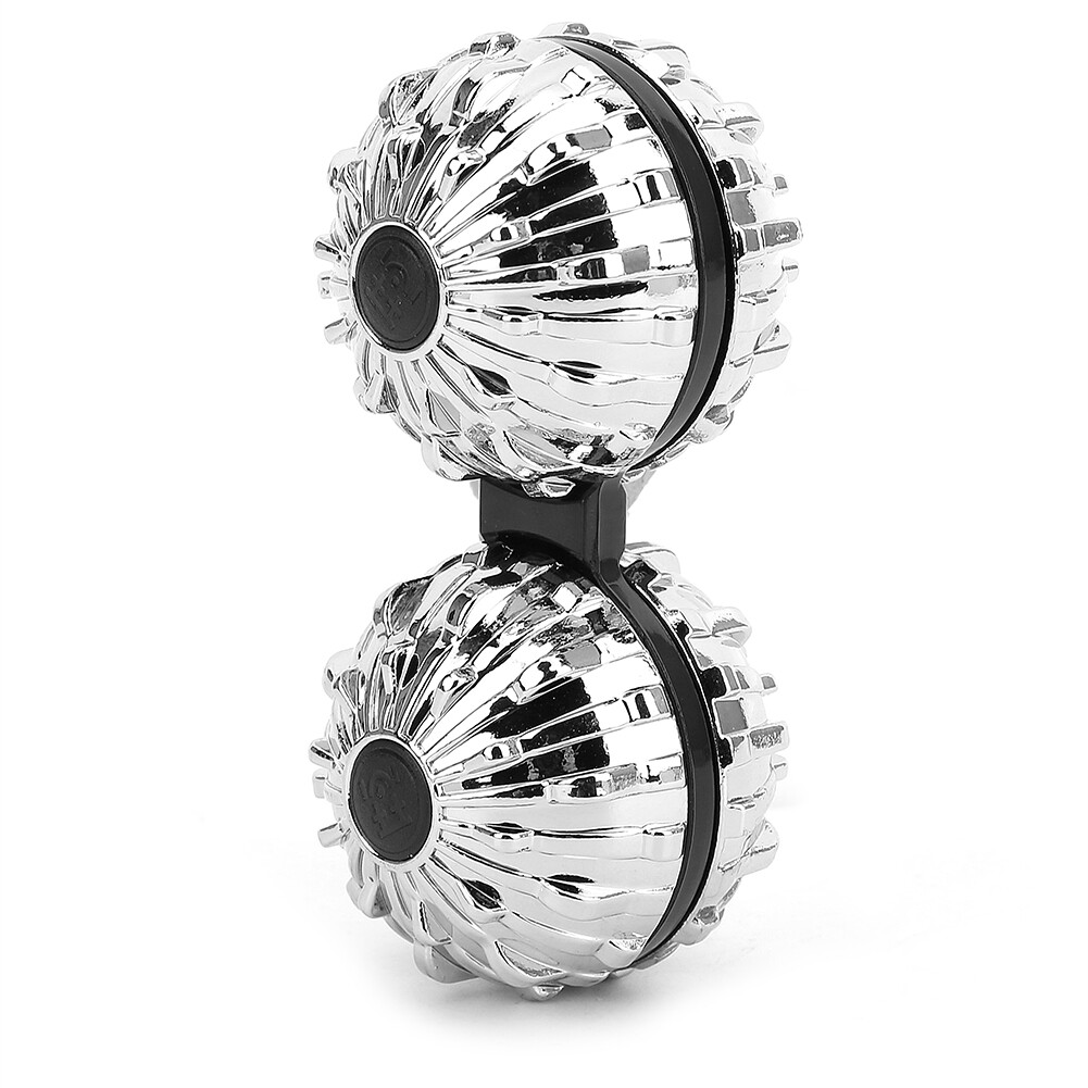 Zinc Alloy Conjoined Massage Ball Pain Relief Rotating Gyroscope ...