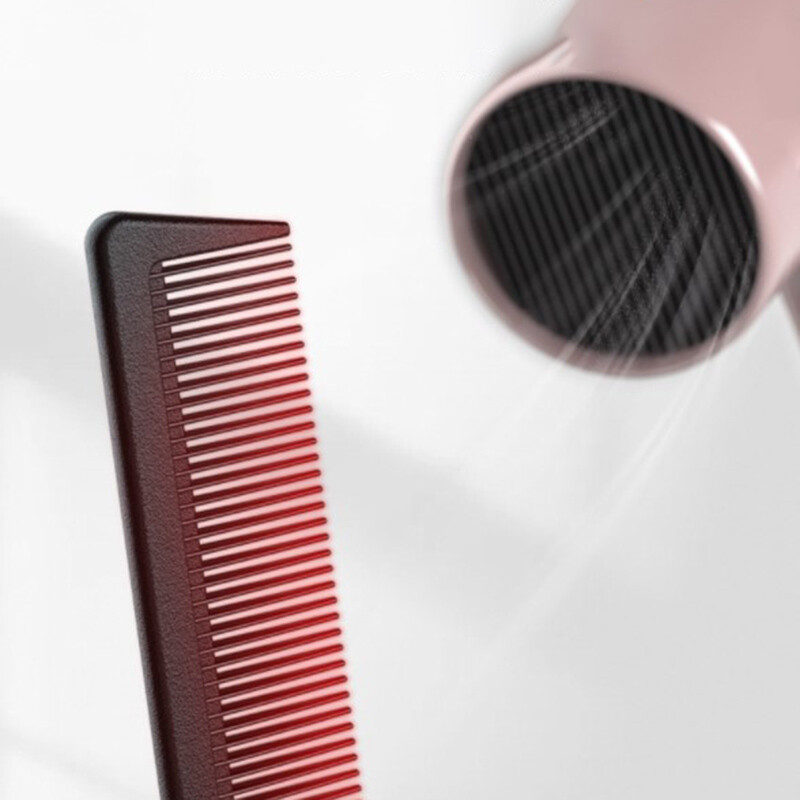 Carbon Fiber Comb Set Professional Hair Tail Comb Salon Cutting ...