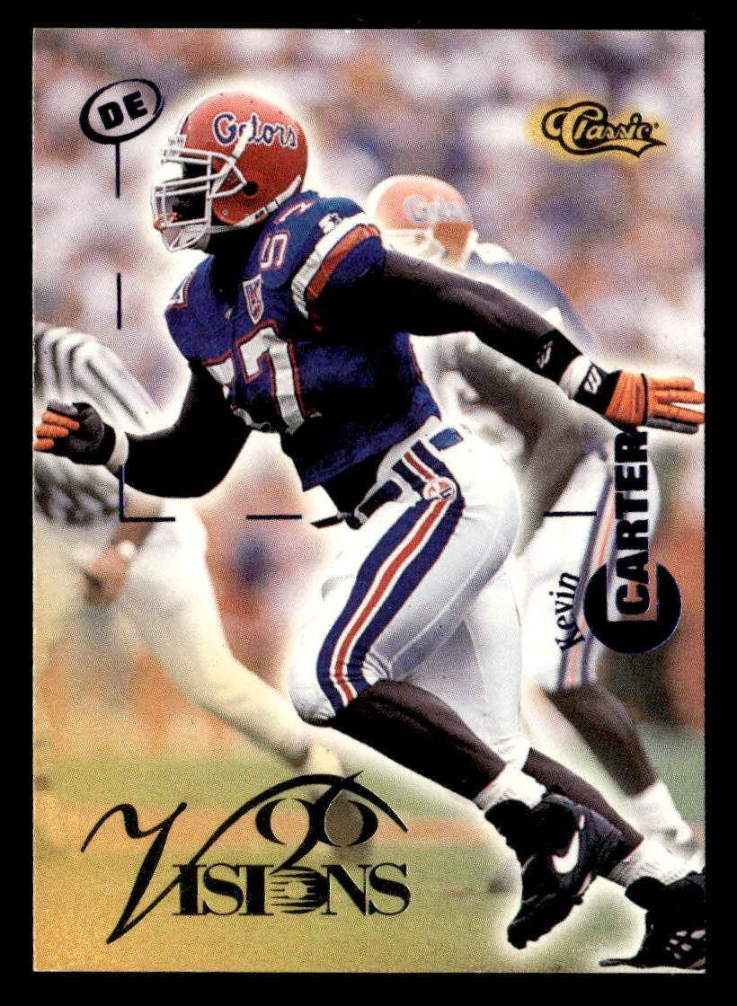 Kevin Carter 1995 Classic Visions Card #80 Florida Gators | eBay