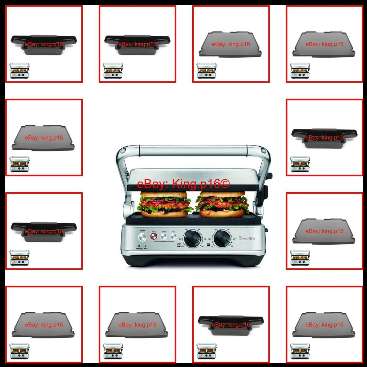 Sear Press Grill Temperature Control Breville (US), 54% OFF