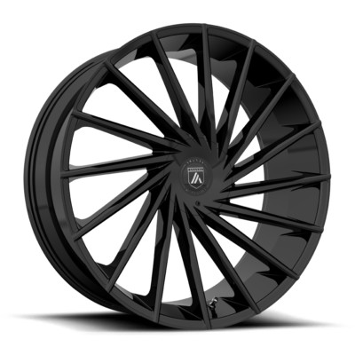 Asanti Black ABL-18 Matar 22x9 5x112 5x120 Gloss Black Wheel 22" 30mm ...