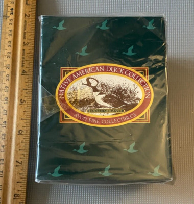 AVON 1989 NATIVE AMERICAN DUCK COLLECTION Hooded Merganser | eBay
