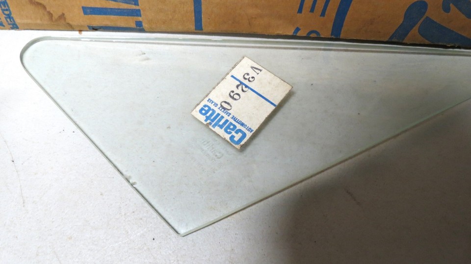 NOS FORD 1965-68 MUSTANG COUGAR SHELBY CARLITE VENT WINDOW GLASS | eBay