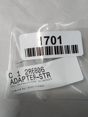 2R6806 Adapter - Straight Fits Caterpillar Models | eBay