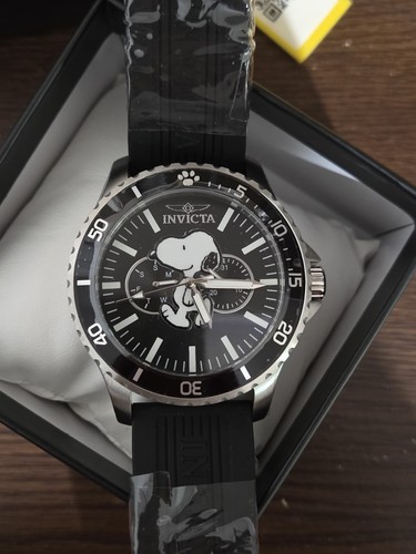 Invicta Collection Snoopy Limited Edition Men's 48mm Black Watch 38644 ...