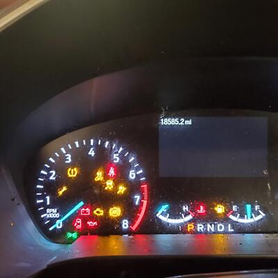 FORD ESCAPE Speedometer (cluster), MPH, (AT), Mid series cluster, w/o ...