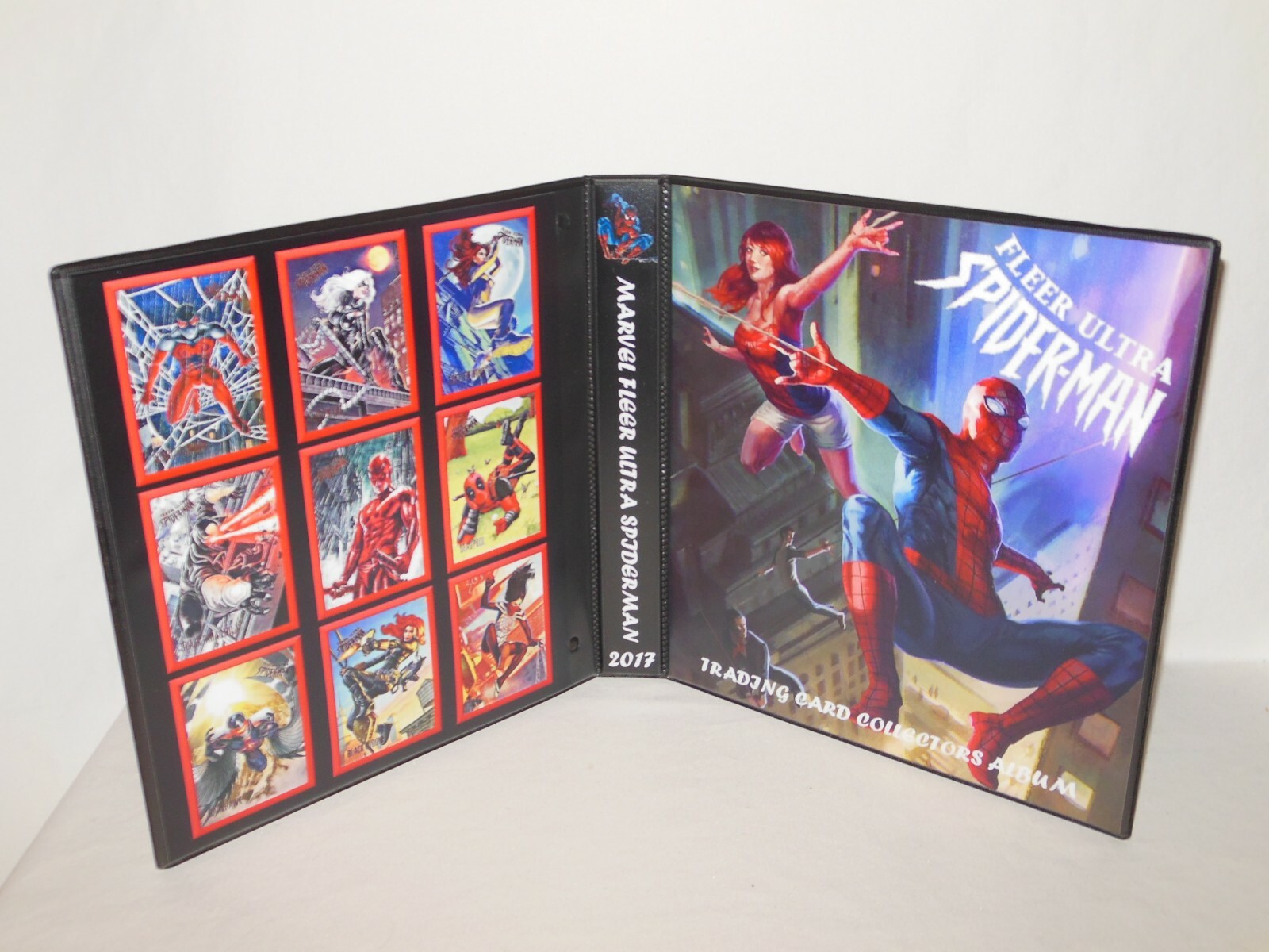 Custom Made Marvel 2017 Ultra Spider-Man Binder Graphics Only | eBay
