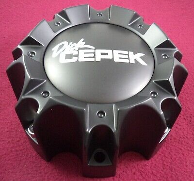 Dick Cepek Wheels Flat Black Custom Wheel Center Cap # CAP-WX05-165.1 ...